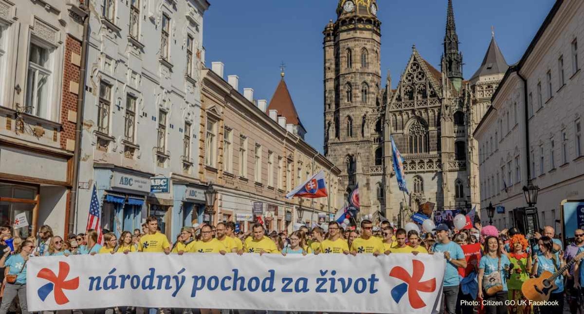 Tens of thousands march for life in Slovakia: ‘Love is pro-life’ | Live ...