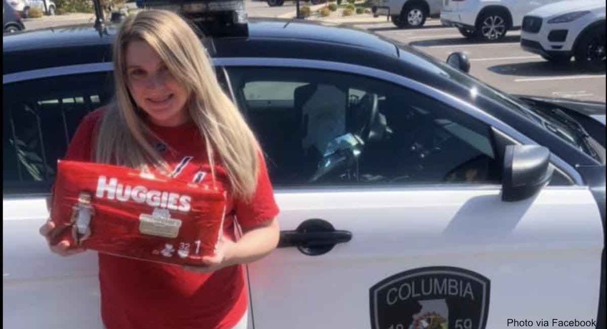 Police officer saves the day after thief steals $500 in diapers from ...