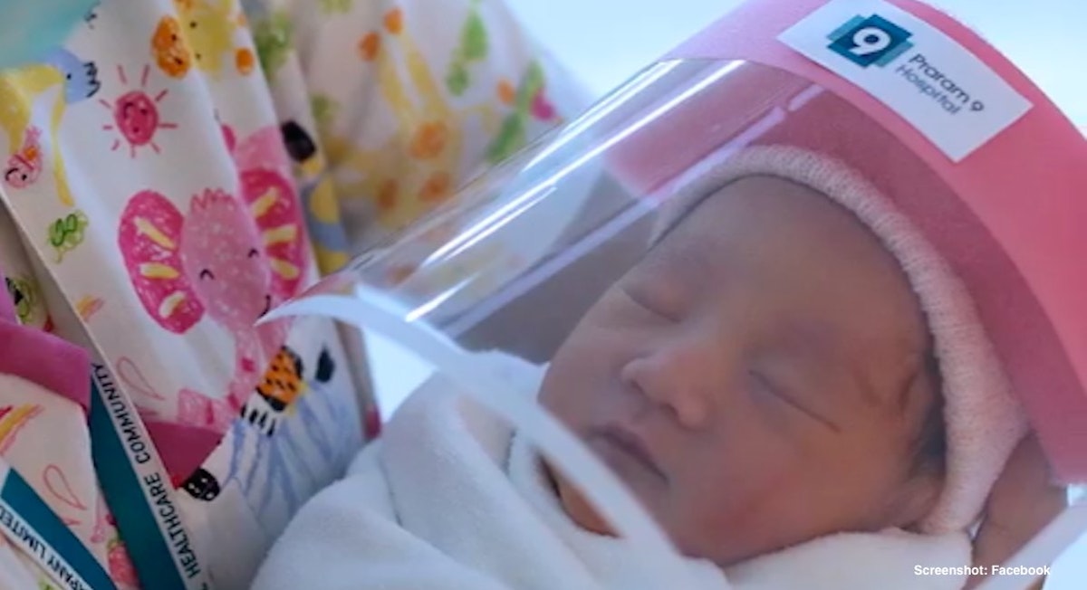 Thailand nurses make tiny face shields so newborns can travel home ...