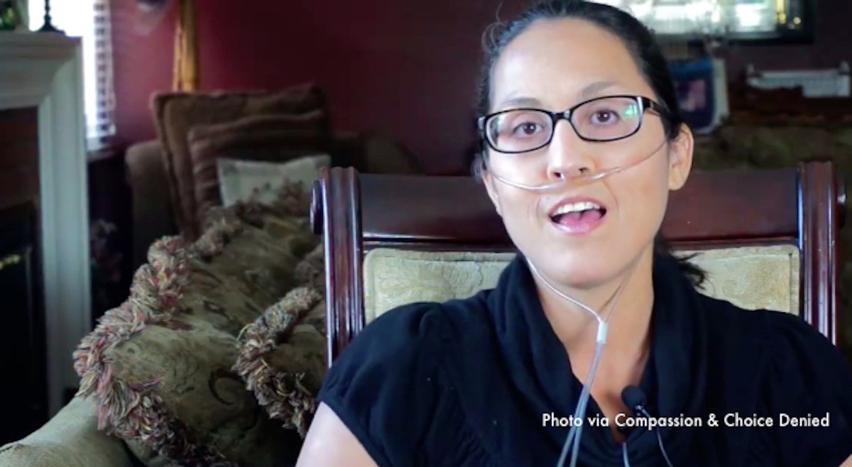 Insurance denied her chemo treatment. But it covered drugs for suicide ...