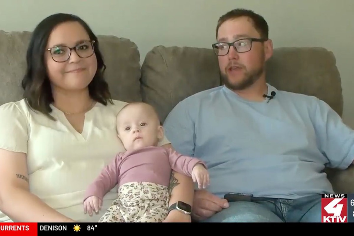 'Miracle' baby given 2% chance of survival now home with her family ...